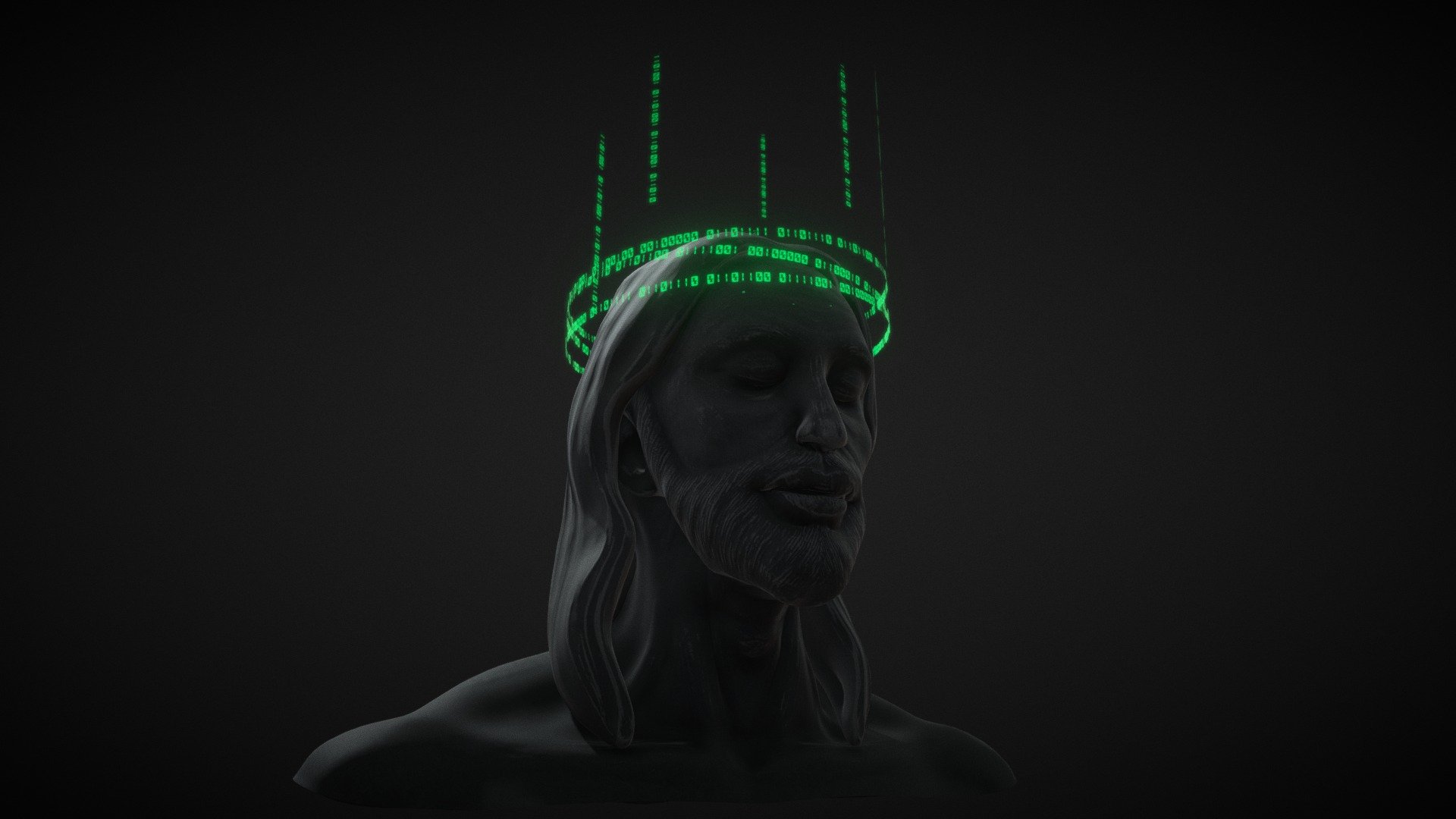 Jesus Sculpture in Digital Era - 3D model by Stefano Vietina ...