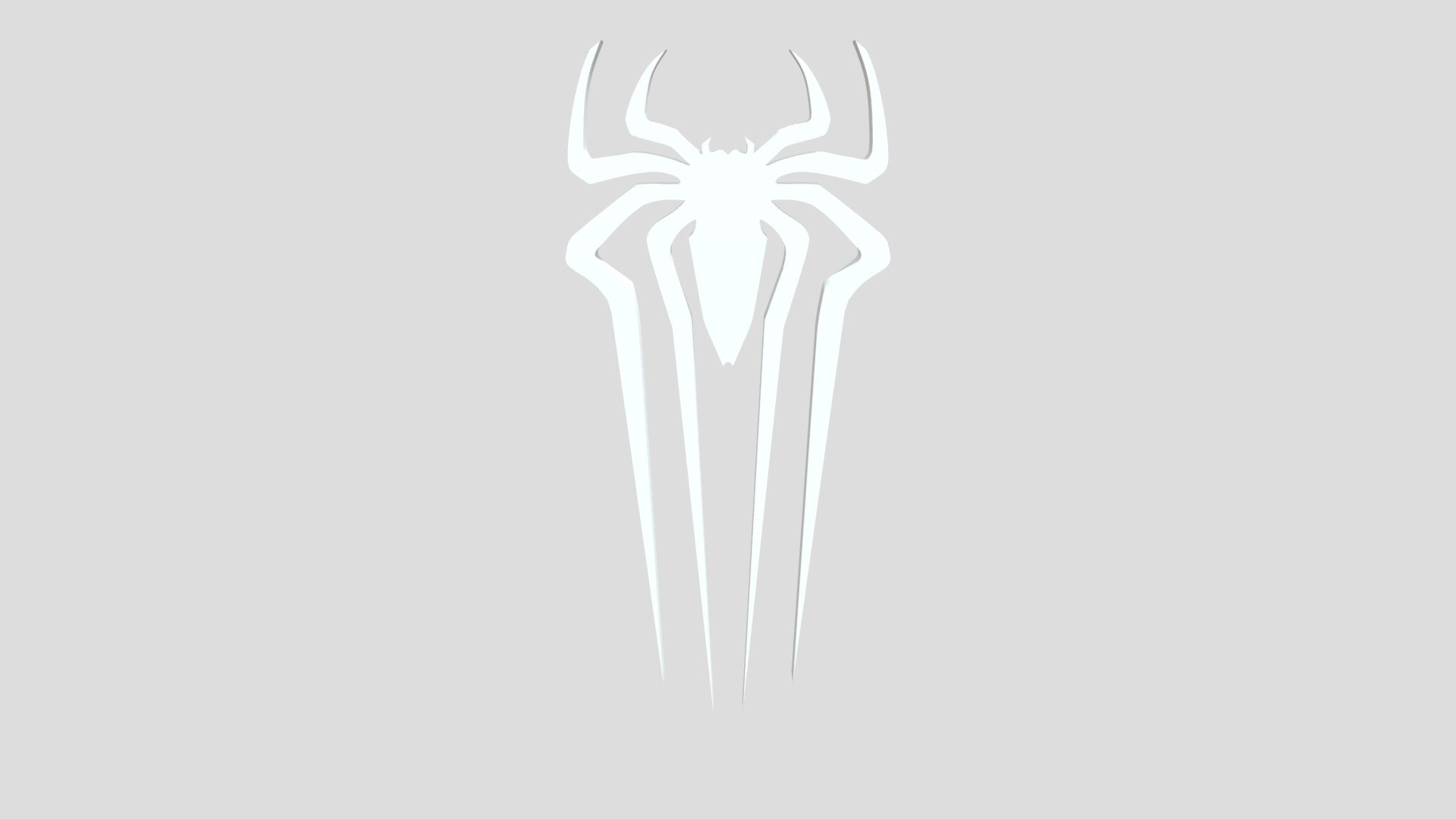 The Amazing Spiderman (Andrew Garfield) Logo - 3D model by MMAYO ...