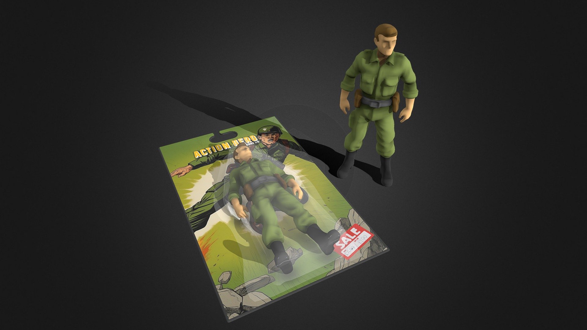 Generic Action Figure/Toy/Collectible [MESHY] - Download Free 3D model ...