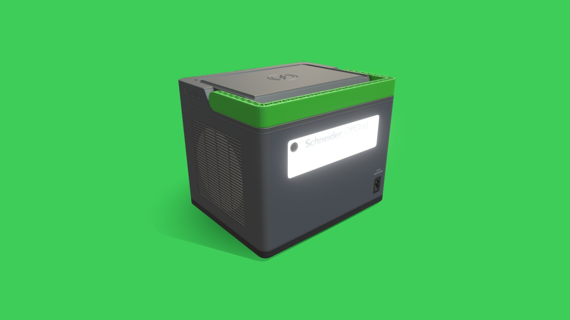 Schneider OffGrid PPS500, 500W AC Output/517Wh - 3D model by Schneider ...