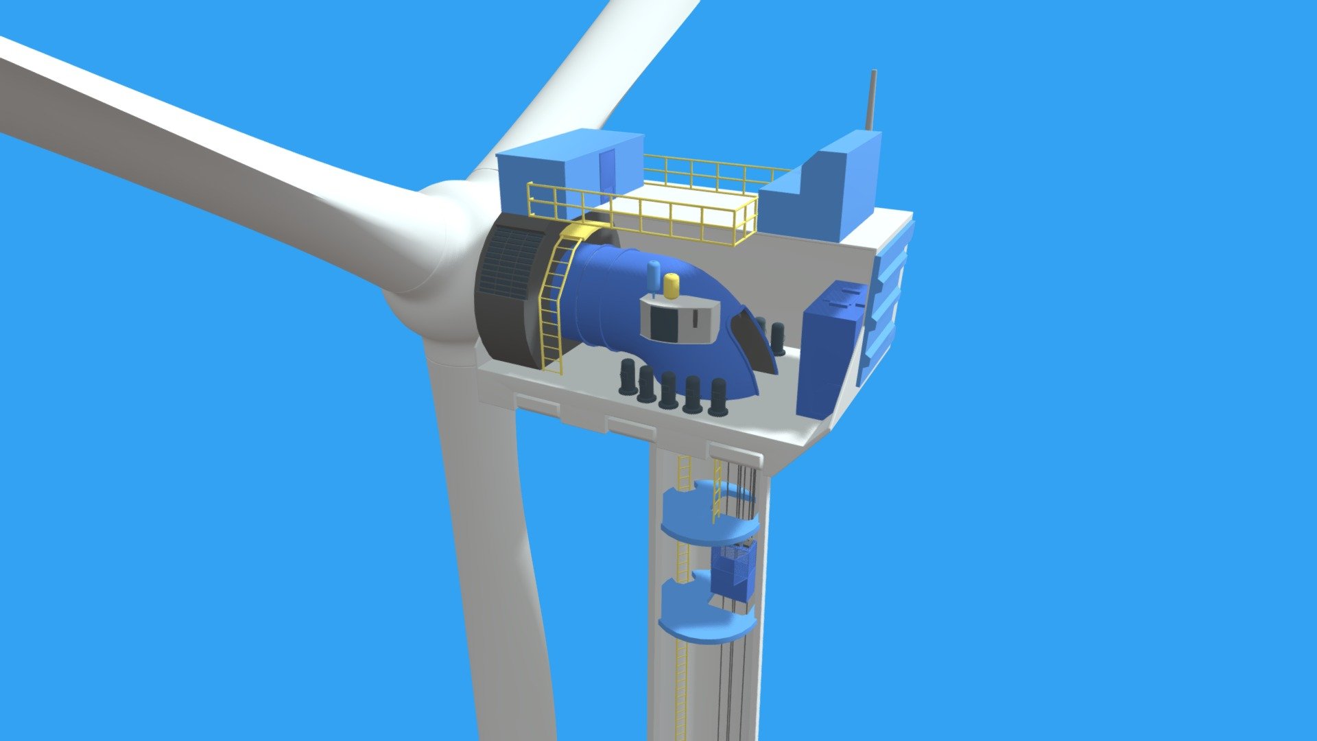 Wind Turbine - 3D model by Offshore Wind Learning ...