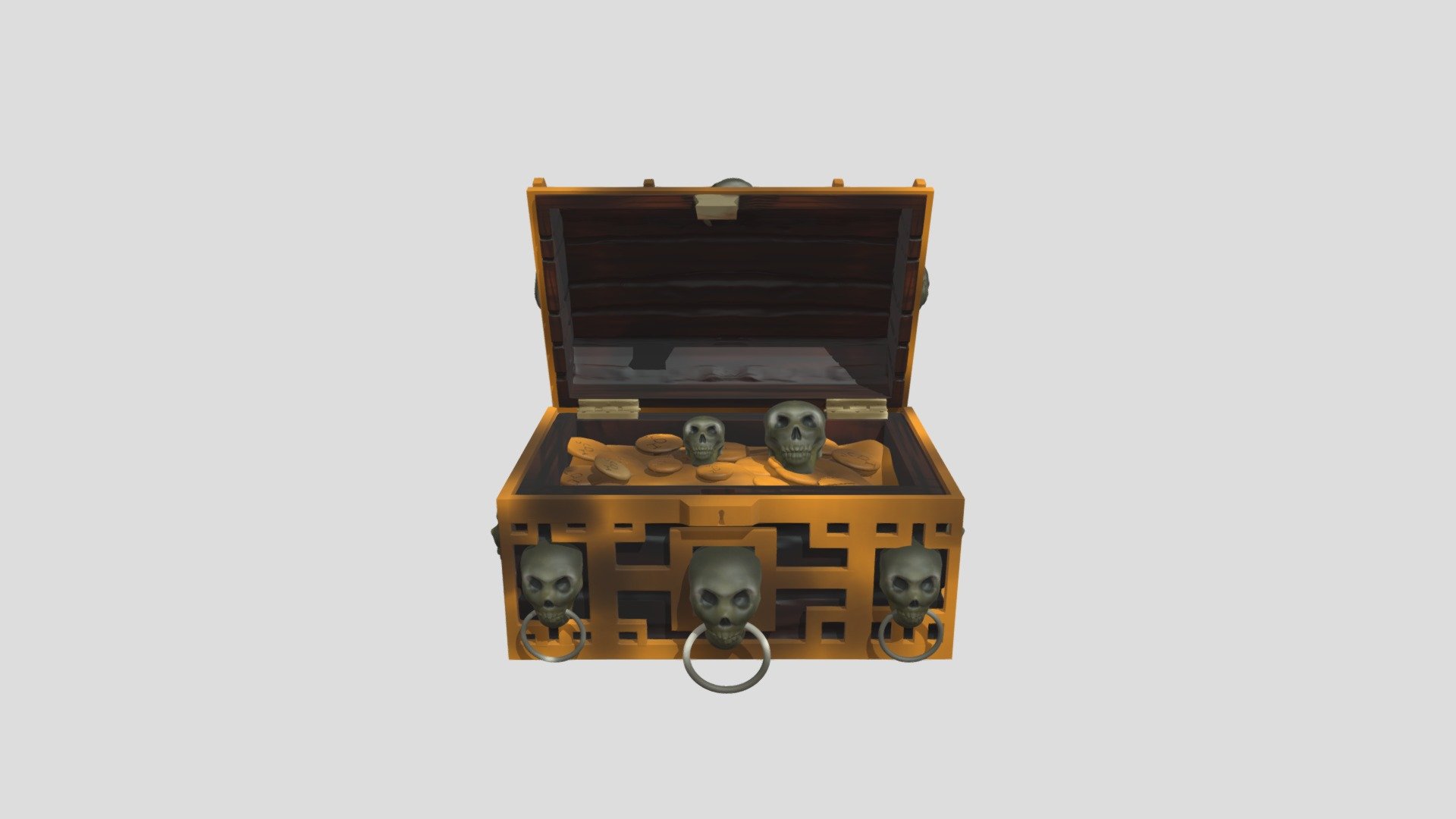 Treasure box - 3D model by Samy17272 [bc1bd55] - Sketchfab