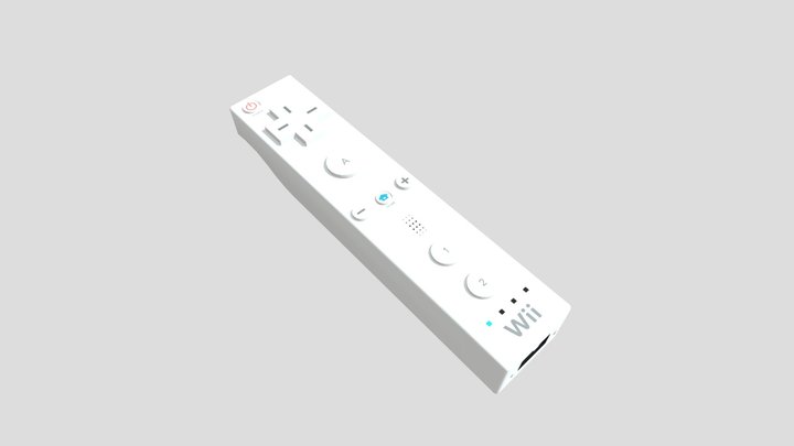 Wiimote 3D models - Sketchfab