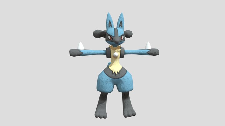 Lucario 3D models - Sketchfab