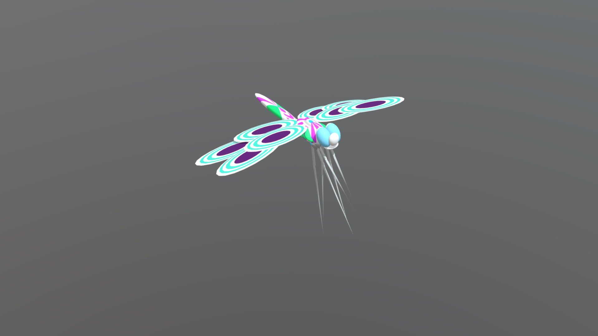 Dragonfly - Download Free 3D model by AmberHalie [bc1f3dd] - Sketchfab