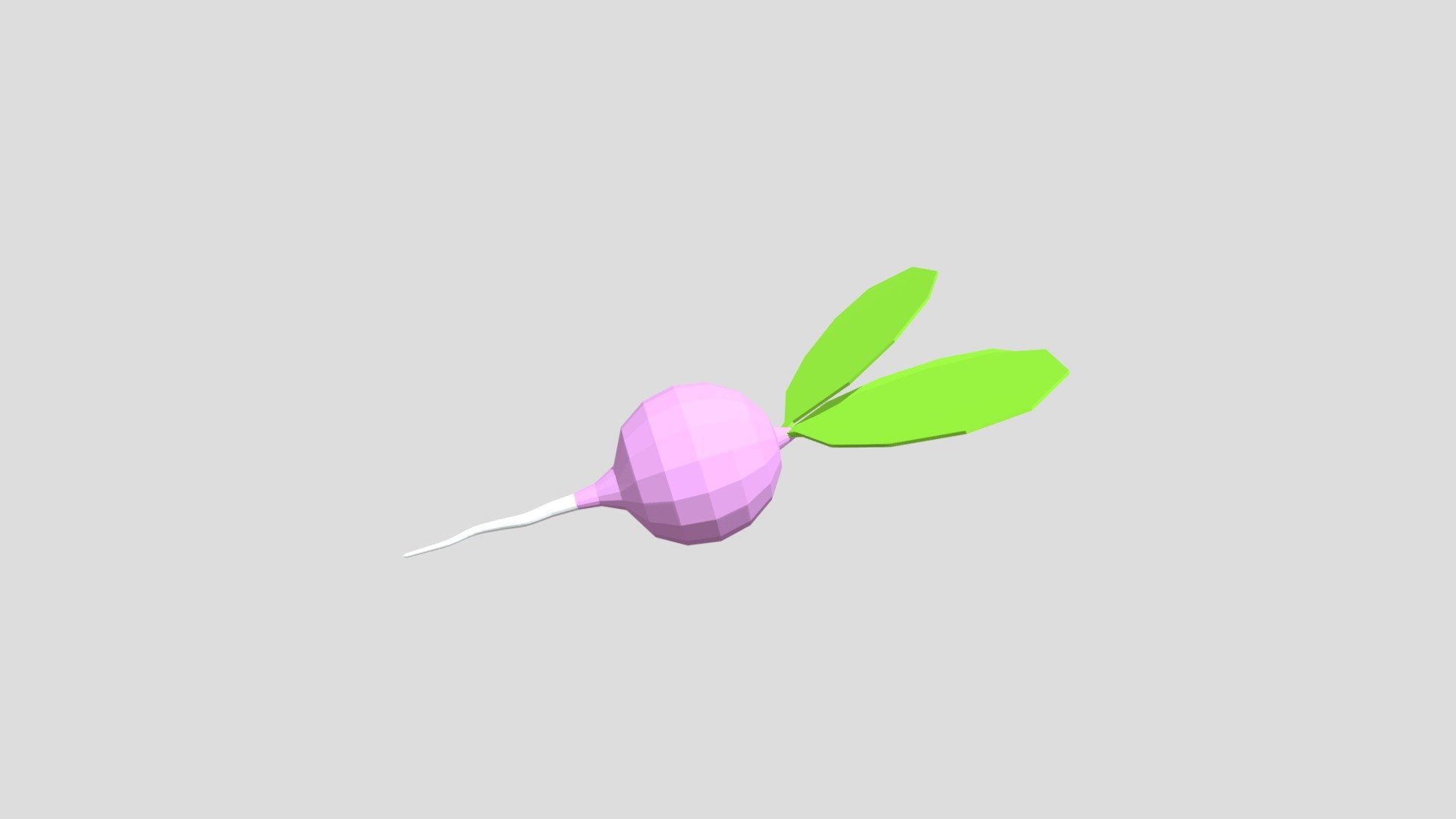Radish from Poly by Google - Download Free 3D model by IronEqual (@ie ...