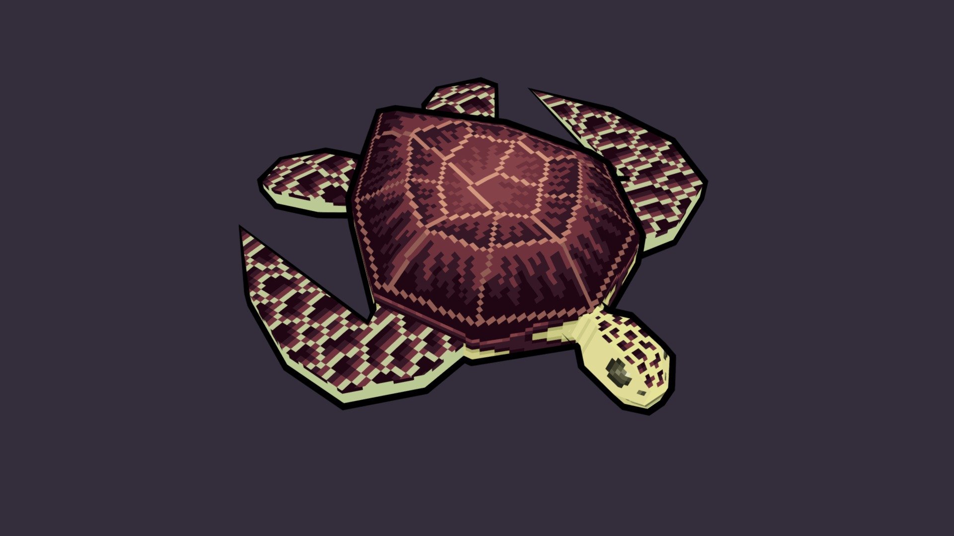 Turtle -Toonnel Raiders- - 3D model by Bysamy [bc21538] - Sketchfab