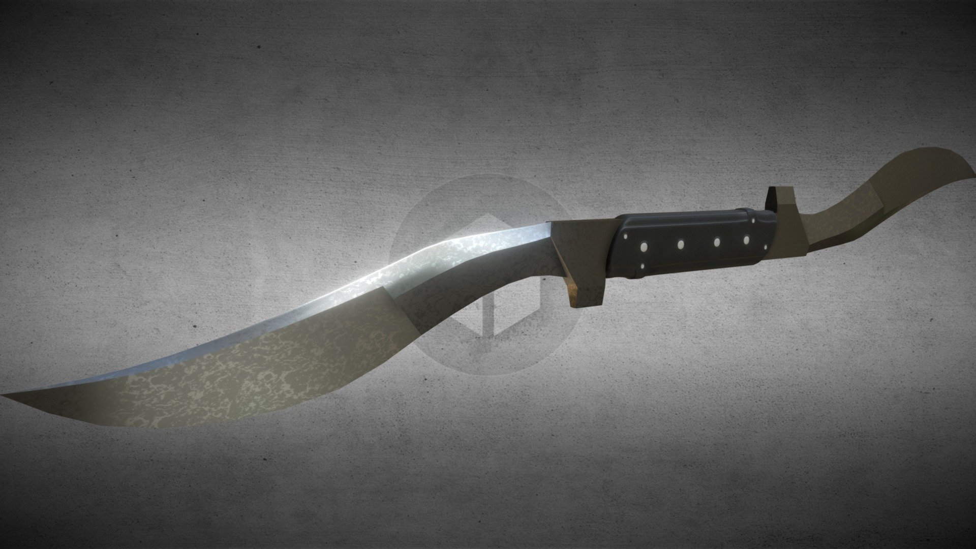 Kukri - Haladie style - 3D model by WJH_Tn [bc21b5b] - Sketchfab