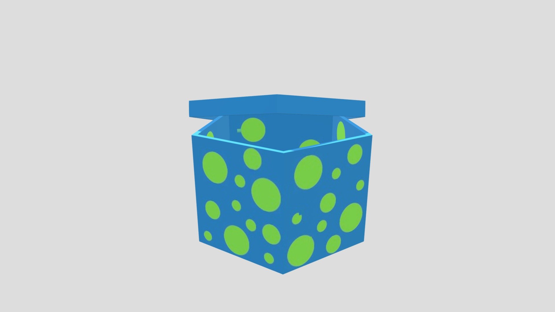 Pentagon Box (Blue) - 3D model by Zul Aiman (@Zul.Aiman) [bc21fee ...