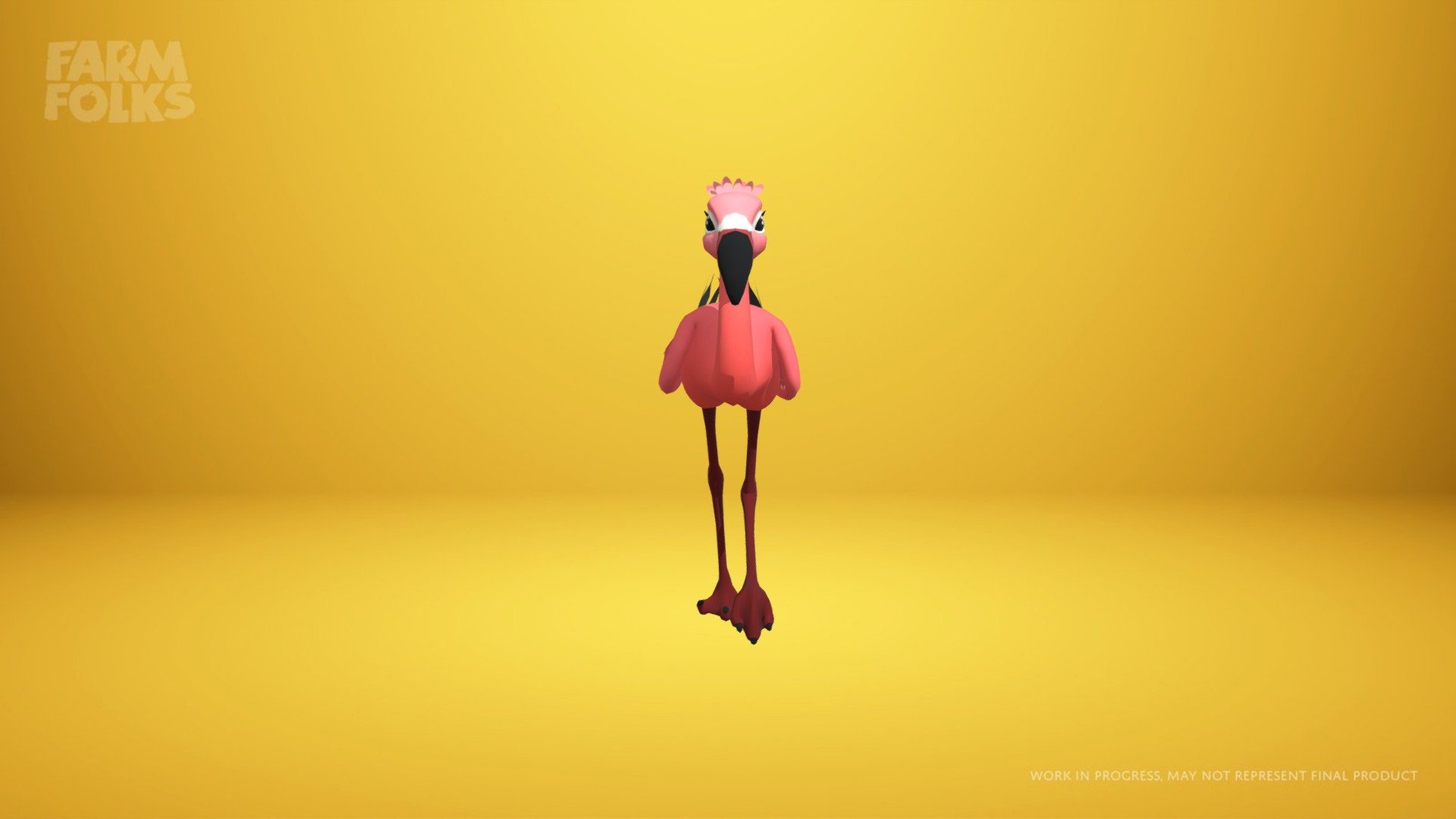 Flamingo Jogging Animation [Farm Folks] - 3D model by Crytivo [bc21ff1 ...