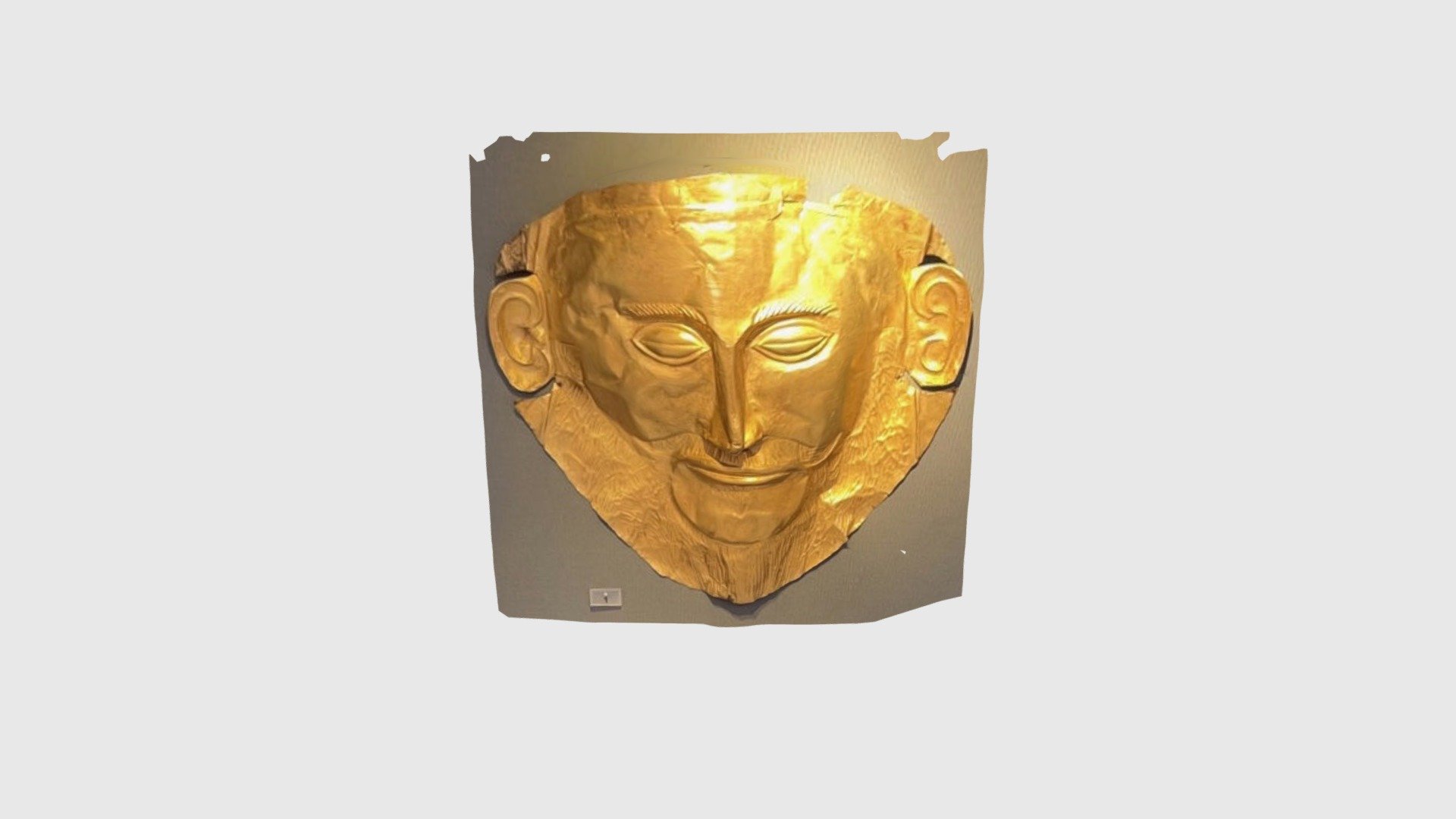 Athens - Mask of Agamemnon Archeology Museum - Download Free 3D model ...