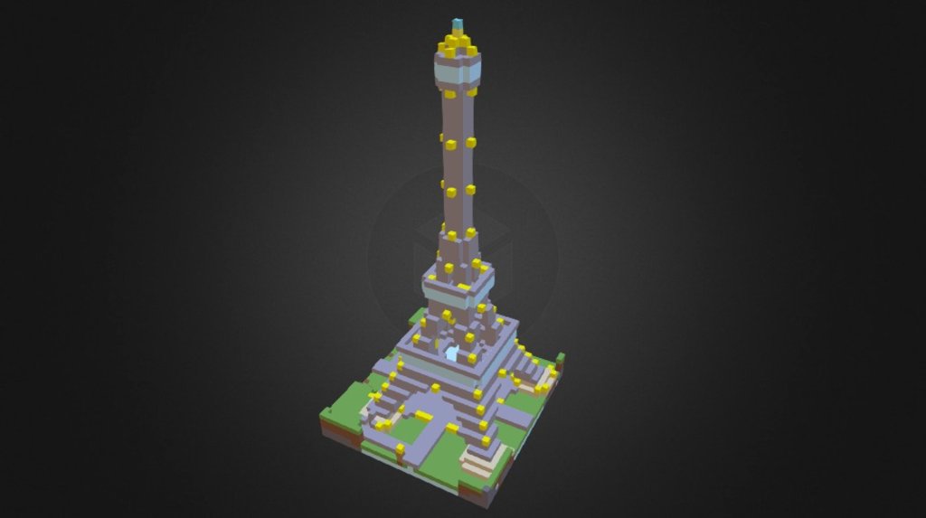 L'Effie Tower - Download Free 3D model by Eric Haines (@erich) [bc2477b ...