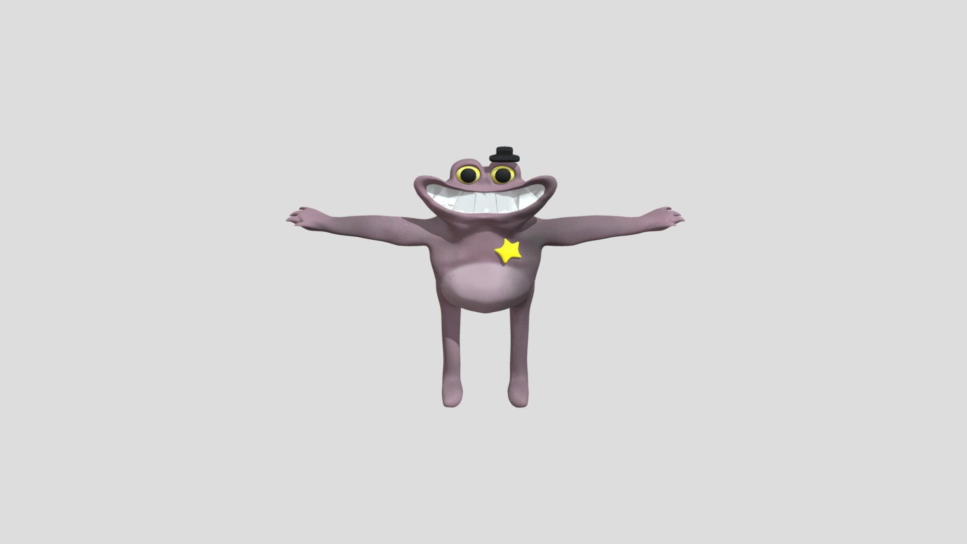Sheriff Toadster (Rigged And my Version) - Download Free 3D model by ...