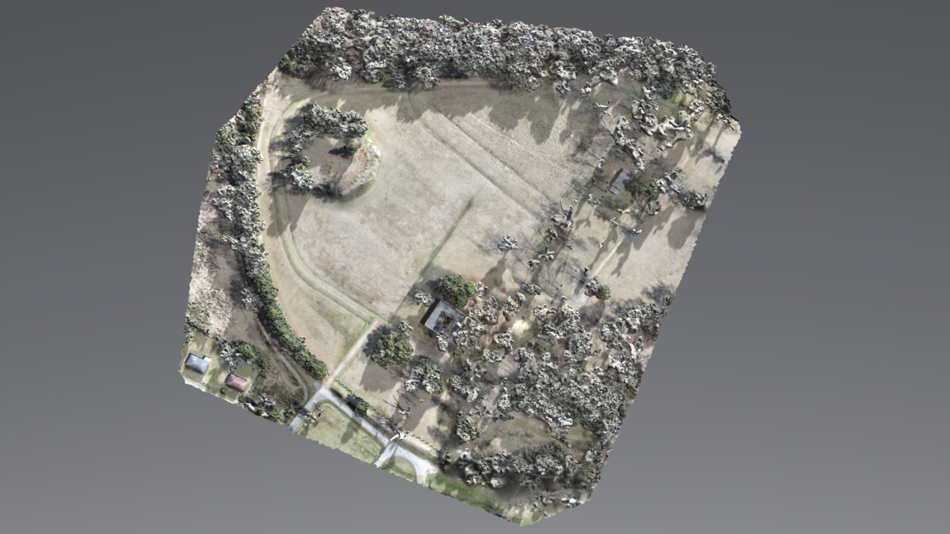 Marksville Mounds Site 3d Mesh - 3D model by bhaley [bc2552c] - Sketchfab