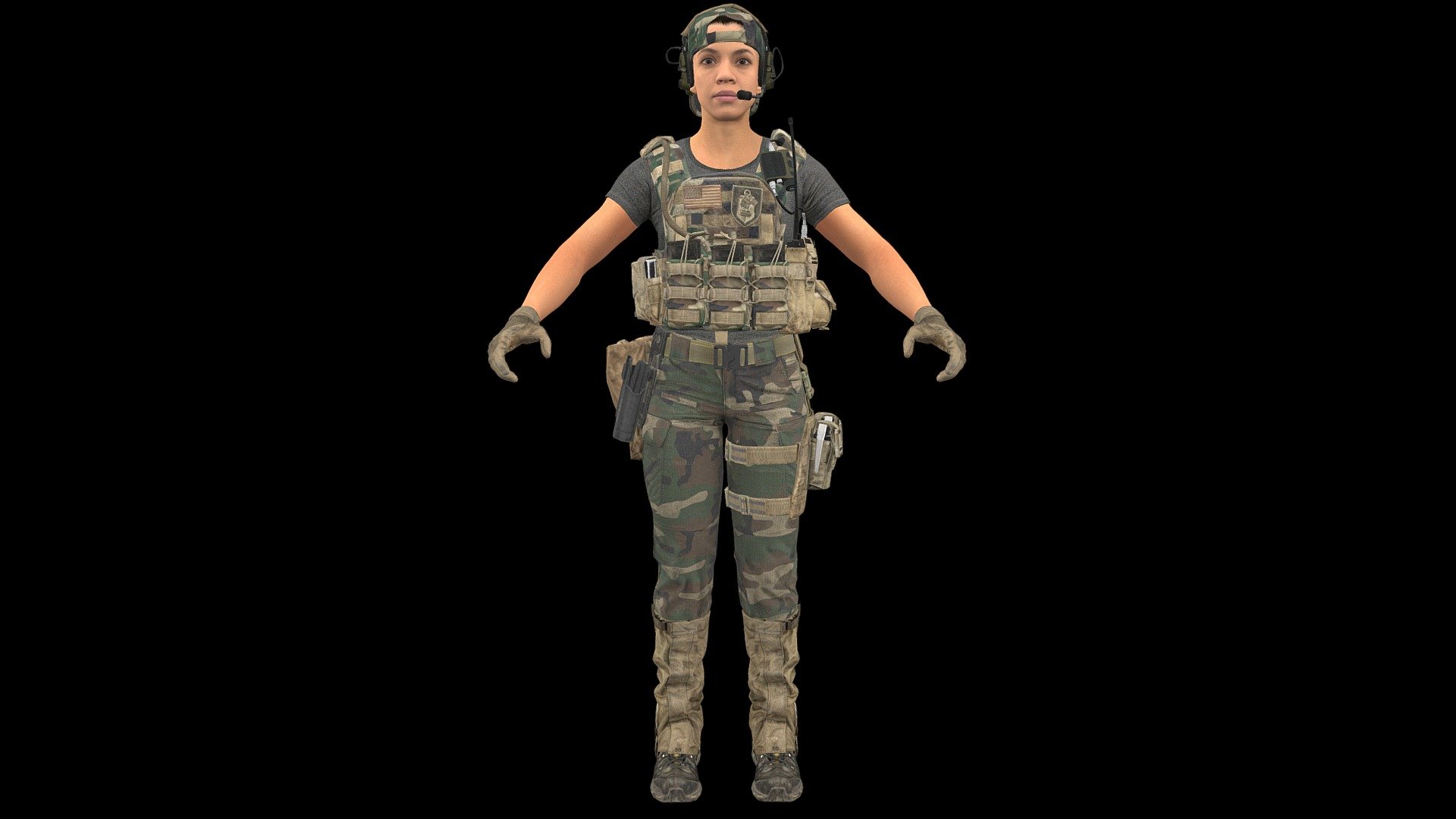 Modern Warfare 2019 - Alice: Down Range - 3D model by 3XtrEmE [bc293f7 ...