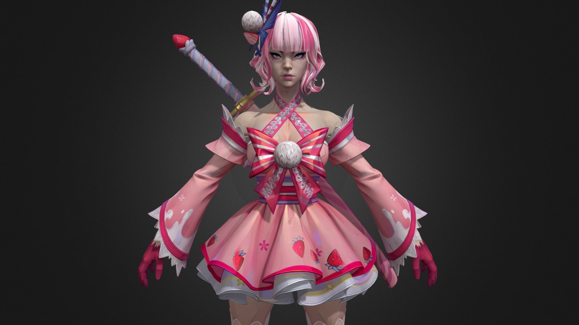 Psylocke - DARING DAIFUKU - Download Free 3D model by Can U Be (@YEEZY ...
