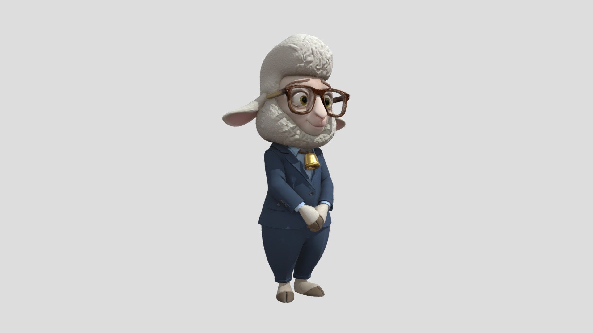 Dawn Bellwether Zootopia 2 - 3D model by aicinema1987 [bc29891] - Sketchfab