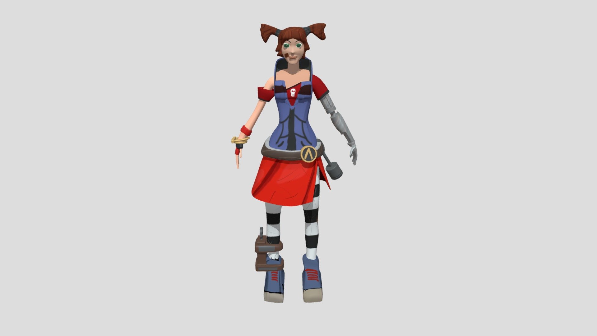 Gaige - 3D model by Marulanda12 [bc29f47] - Sketchfab