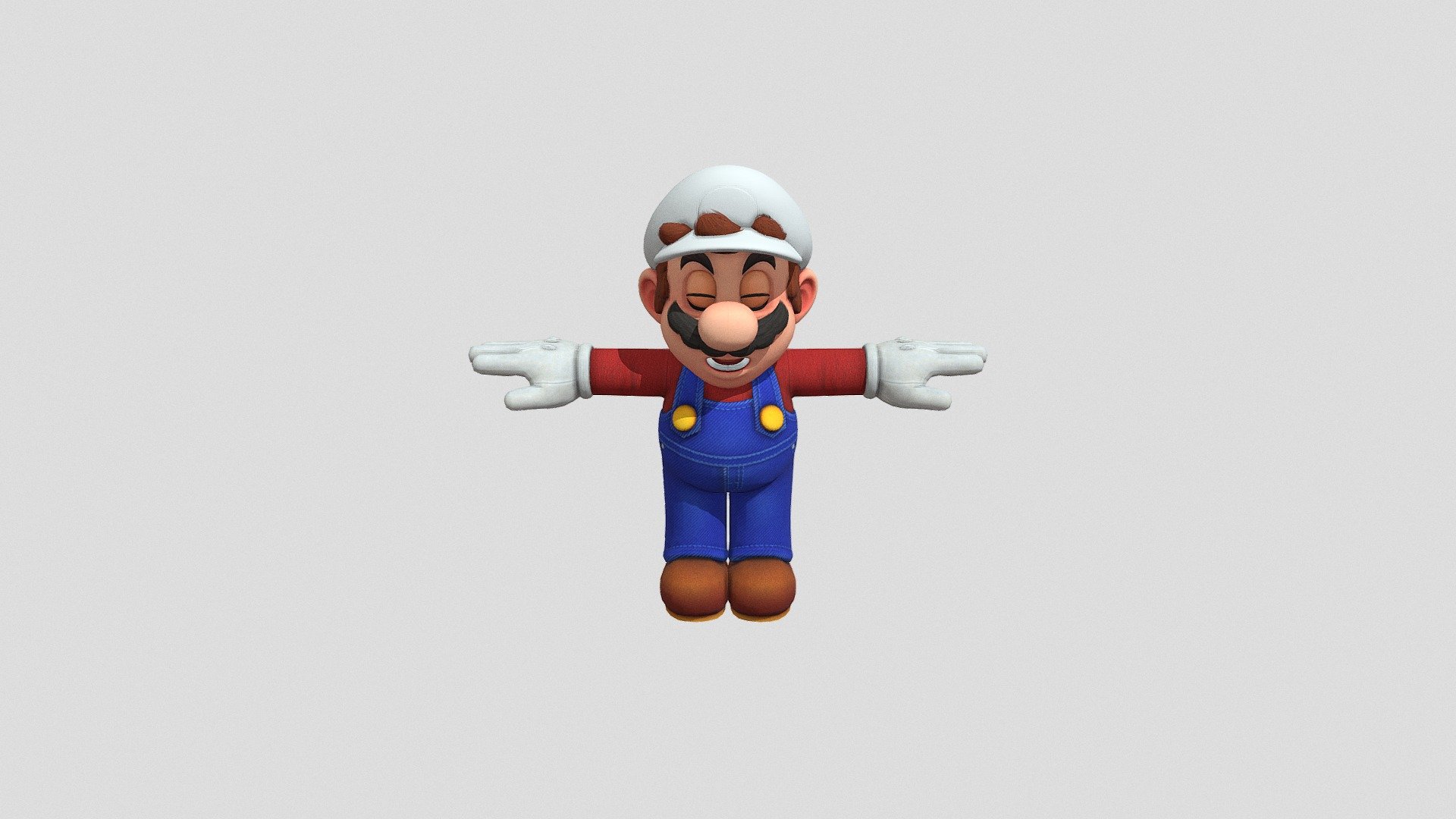 Mario (High-Poly) - Download Free 3D model by camren.a.lay [bc2a4f3 ...