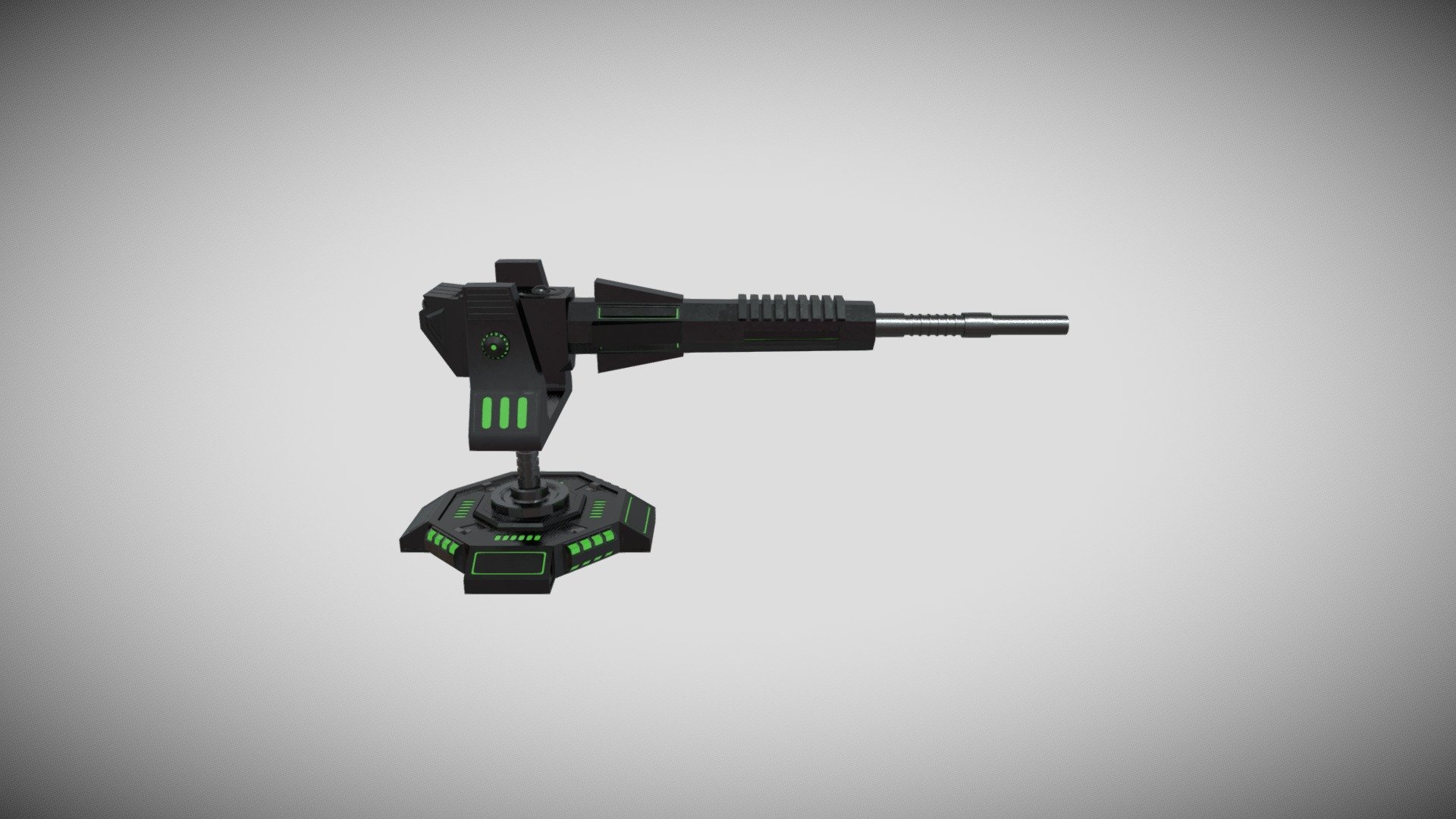 Turret - 3D model by Artem4852 [bc2b9f4] - Sketchfab