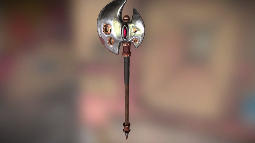 AXE HIGH POLY - 3D model by Rubenmaker6 [bc2c8eb] - Sketchfab