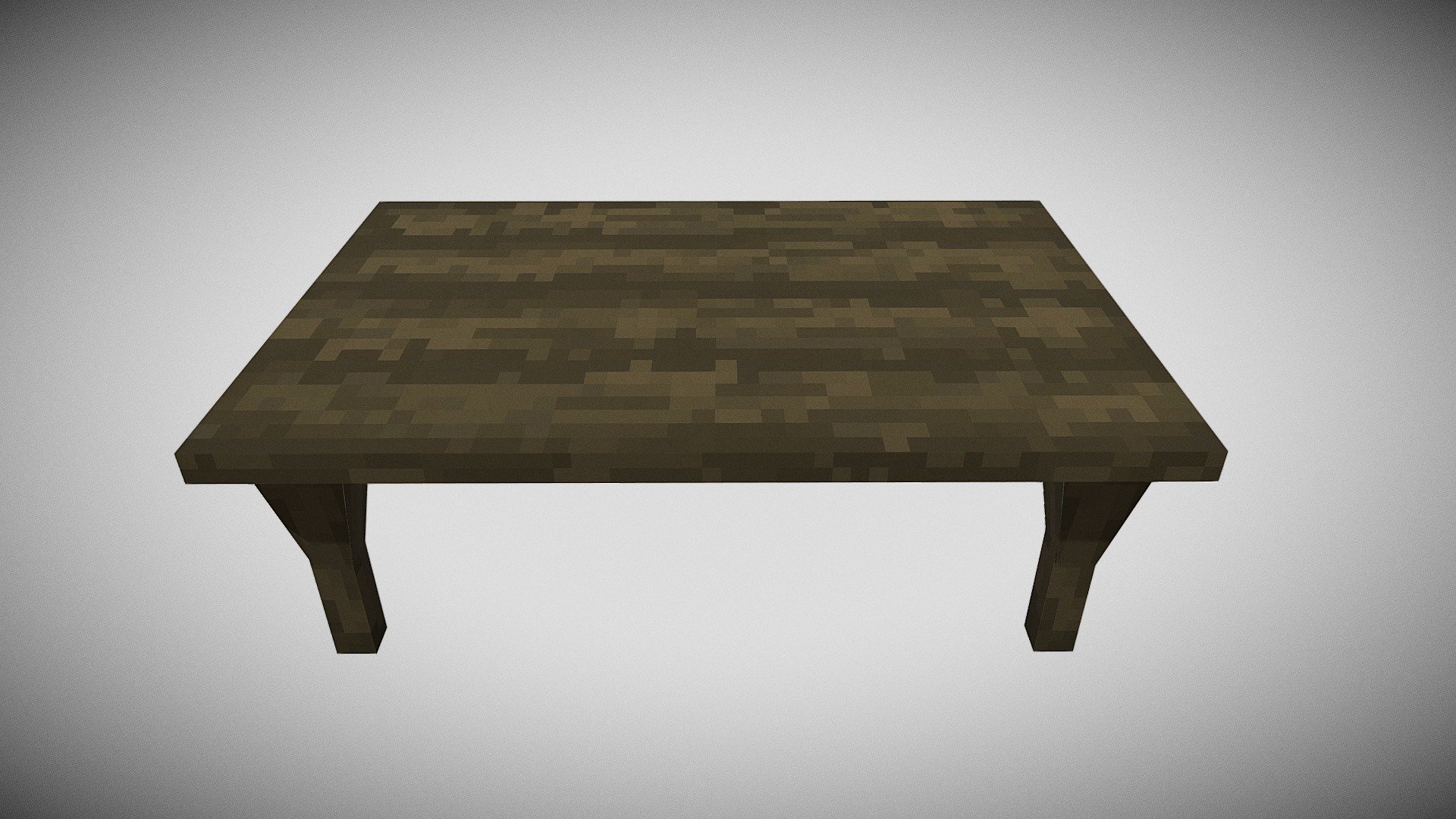 WOODEN TABLE - 3D model by Rockpaperperson (@rockpaper) [bc2e330 ...
