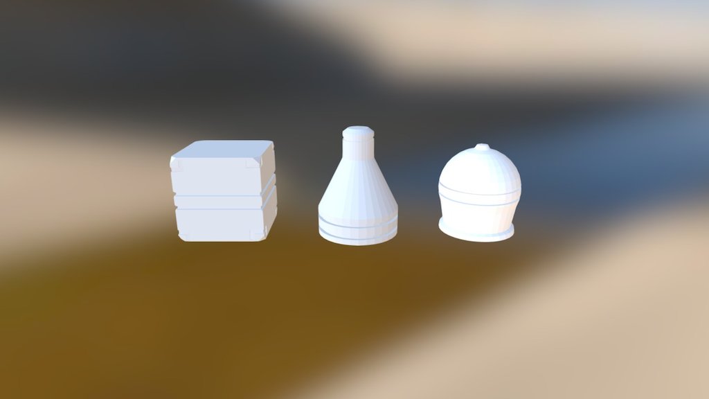 Mesh-modeling Fundamentals Exercise01 - 3D model by mverrronneau ...