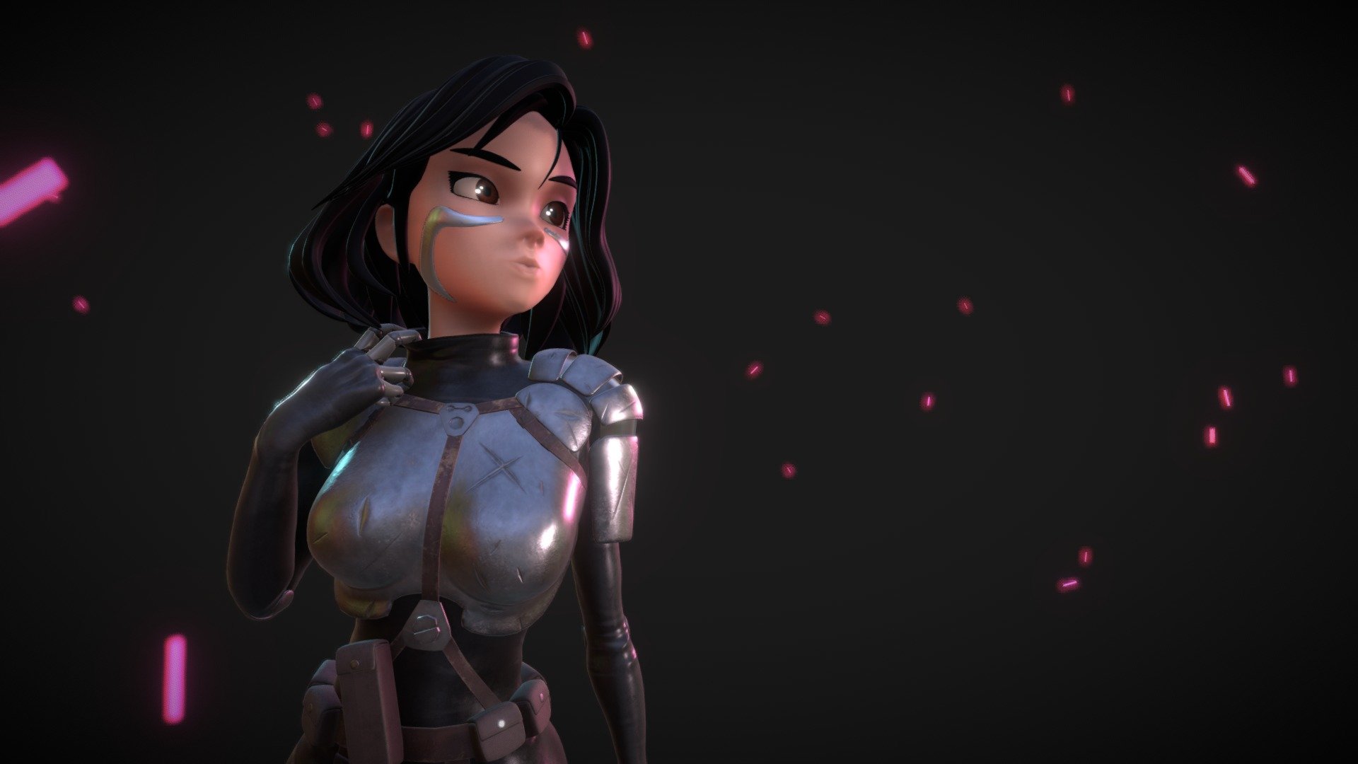 Gally - Gunnm (Tuned Body) - Buy Royalty Free 3D model by Naxyo ...