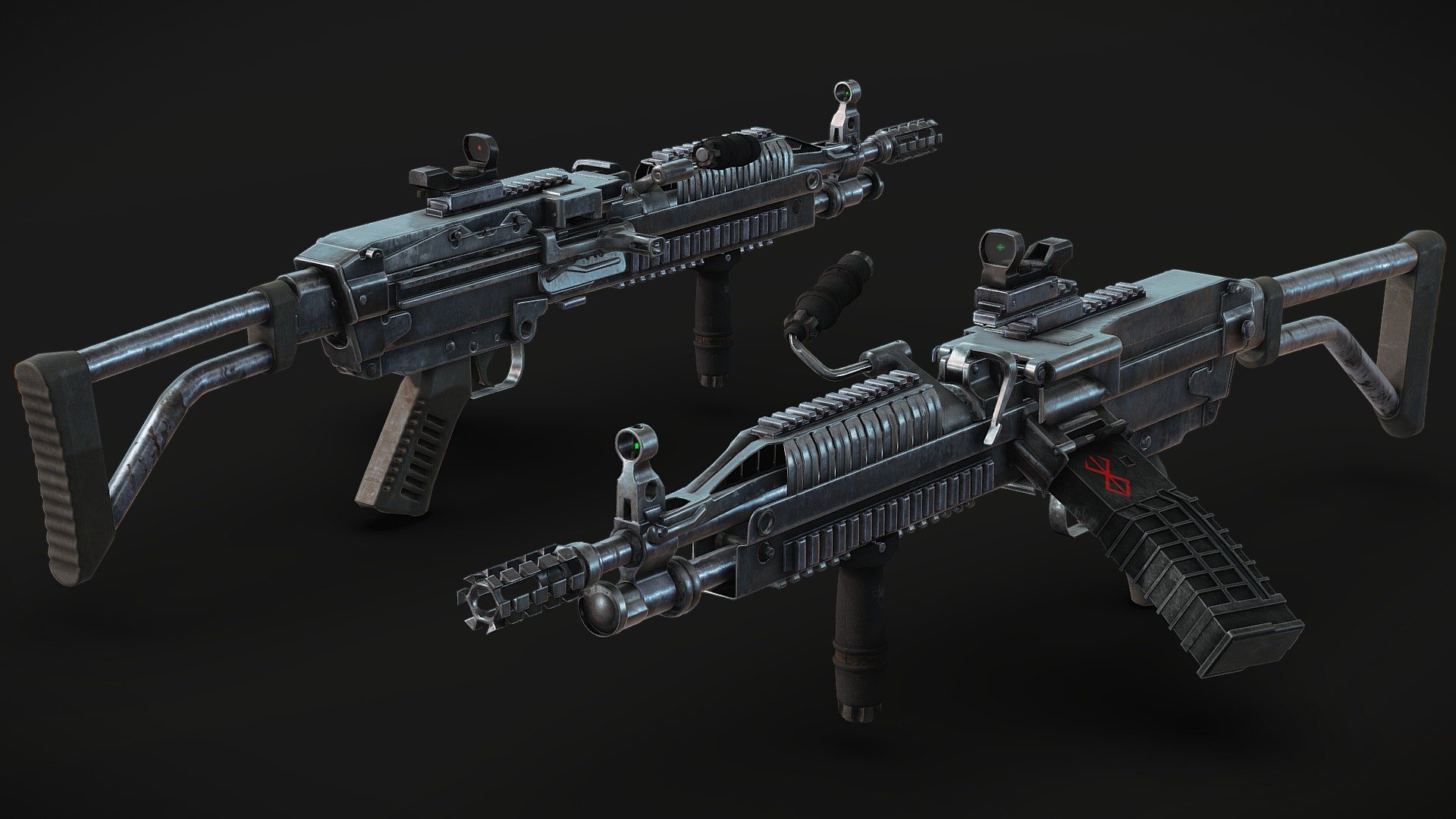 M249 60 Rd. Mag Builds - Download Free 3D model by Orpind (@leondp ...