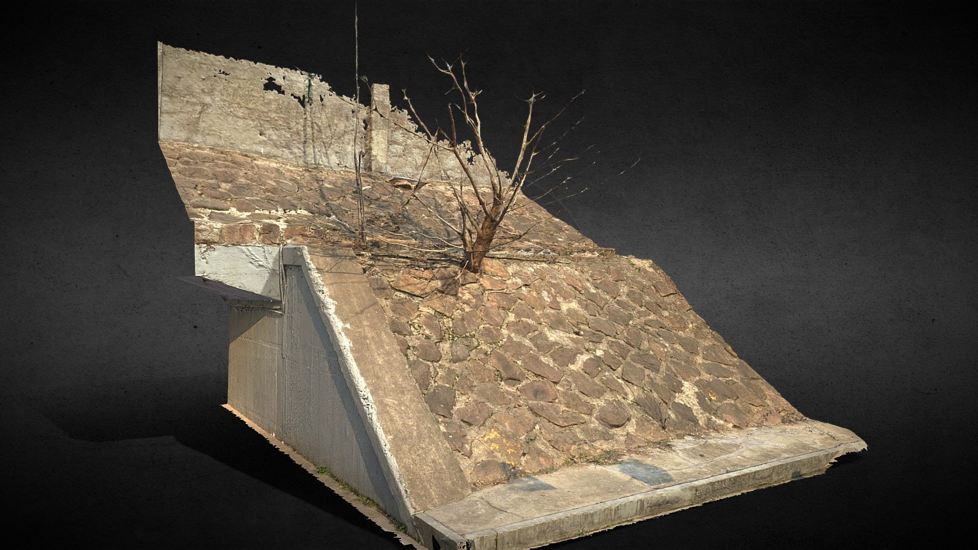 revetment slope - Download Free 3D model by Tigershill (@tigerofchen ...