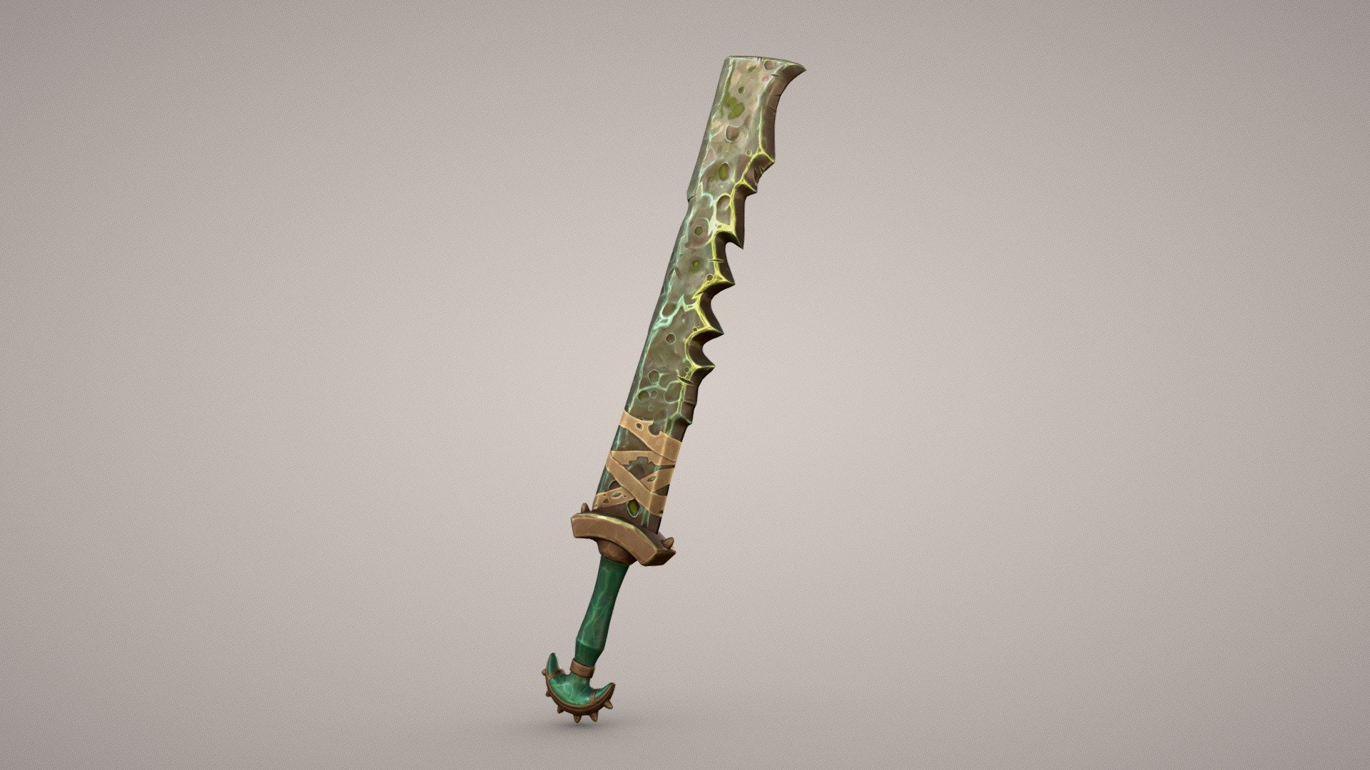 James Loy Martin - Goblin Sword - 3D model by Teiva Roche (@teivadict ...