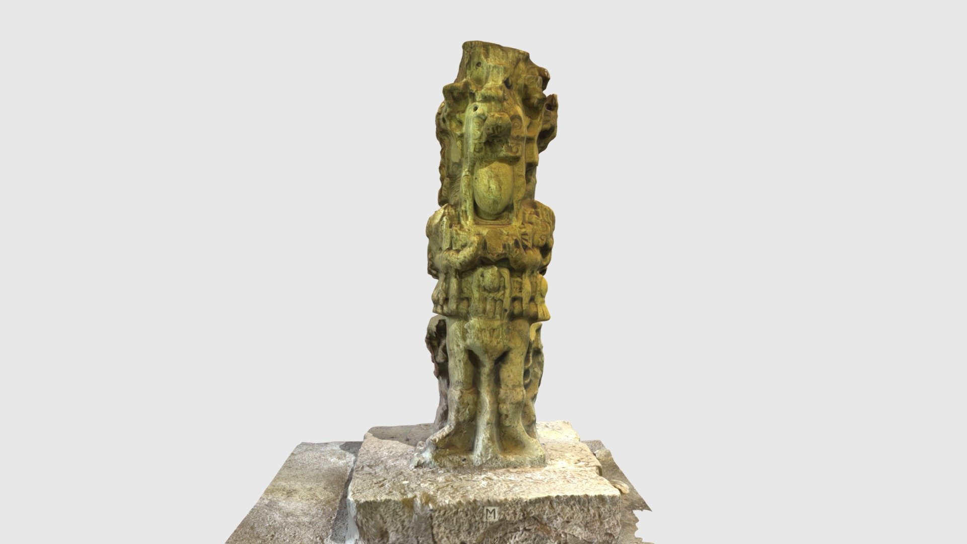 Stela M, Copan - Download Free 3D model by AtsushiNoguchi [bc32280 ...