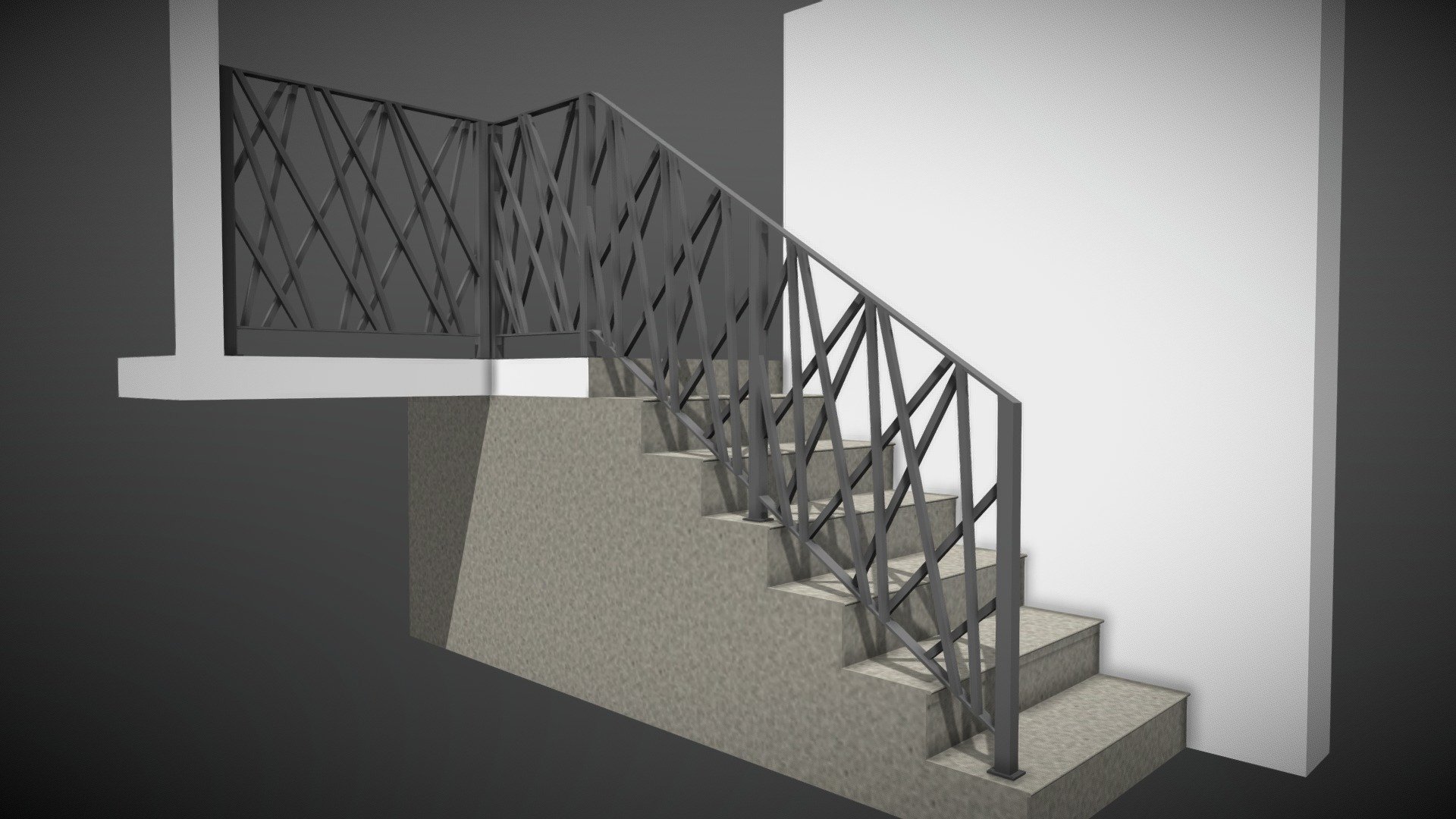 Cylwik Balustrade v.1 - 3D model by Tony.Kornelutchios [bc327c0 ...