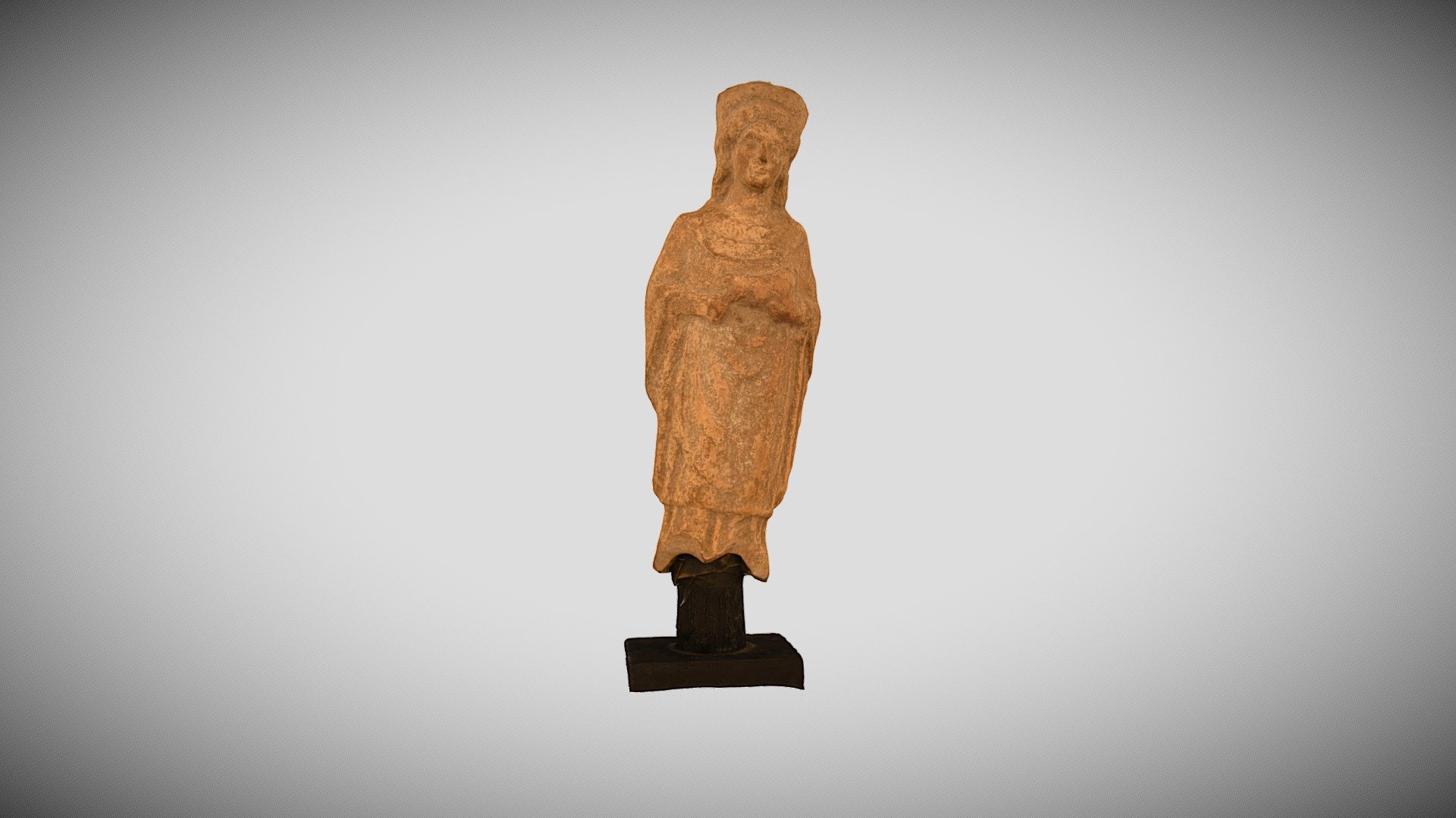 Goddess with polos, holding pig - Download Free 3D model by ICS ...