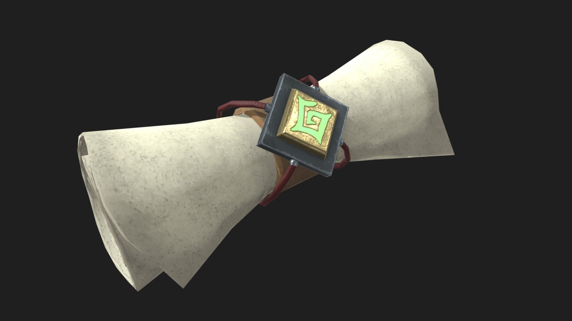 King's Letter - Download Free 3D model by alesik [bc33644] - Sketchfab