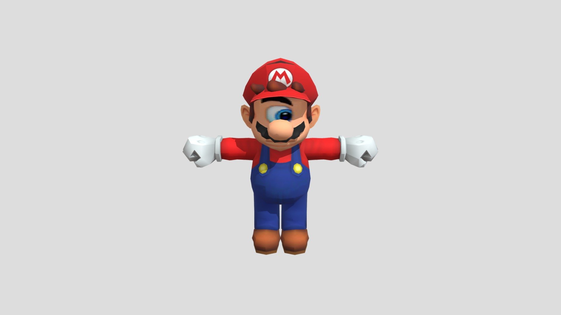 Mario - Download Free 3D model by jedithmr [bc3546d] - Sketchfab