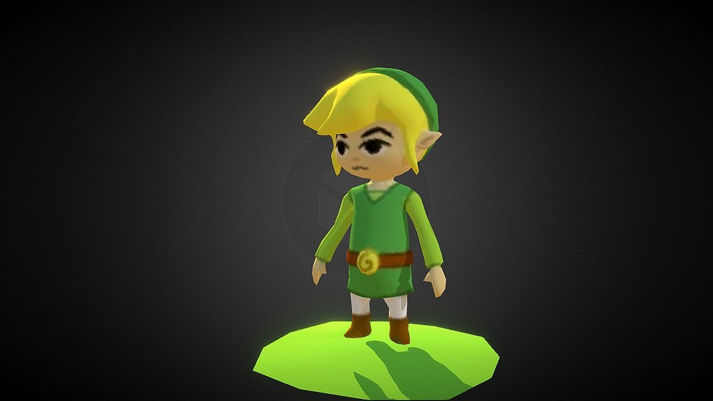 [SGP°25] Link from "Zelda : The Wind Waker" - 3D model by Boris.M ...