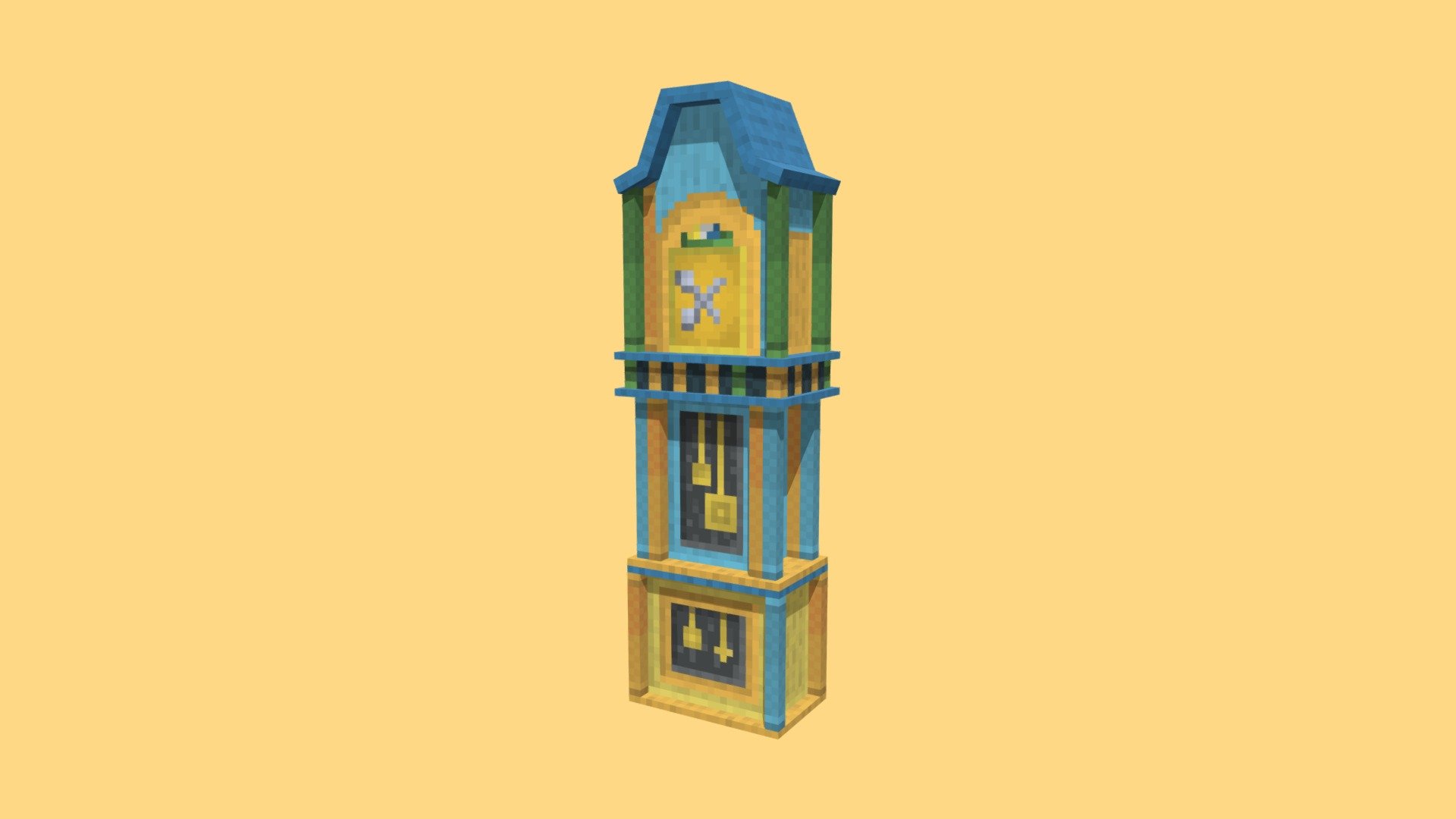 Harry Potter - Weasley Clock - 3D model by Erdalumos [bc3560b] - Sketchfab