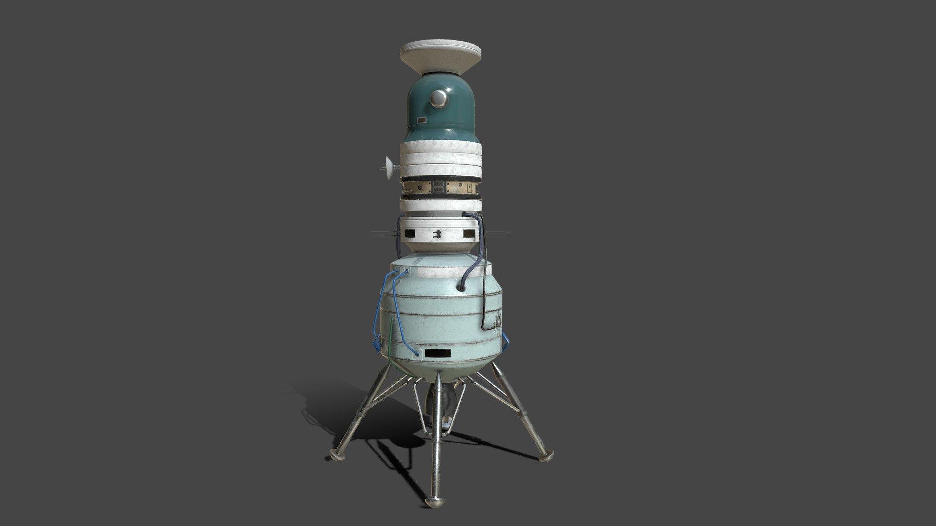 Lander - 3D model by Christoph Laszig (@3dsour) [bc35aaf] - Sketchfab