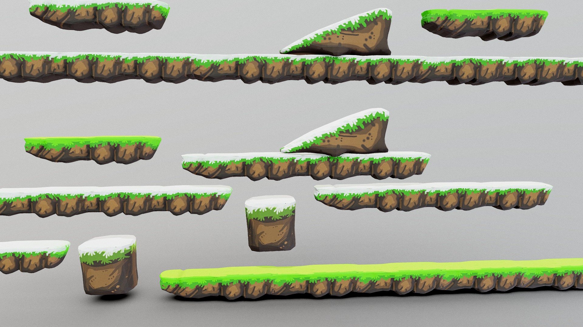 3D Platforms - Buy Royalty Free 3D model by AnishRoyalinc [bc38ae4 ...