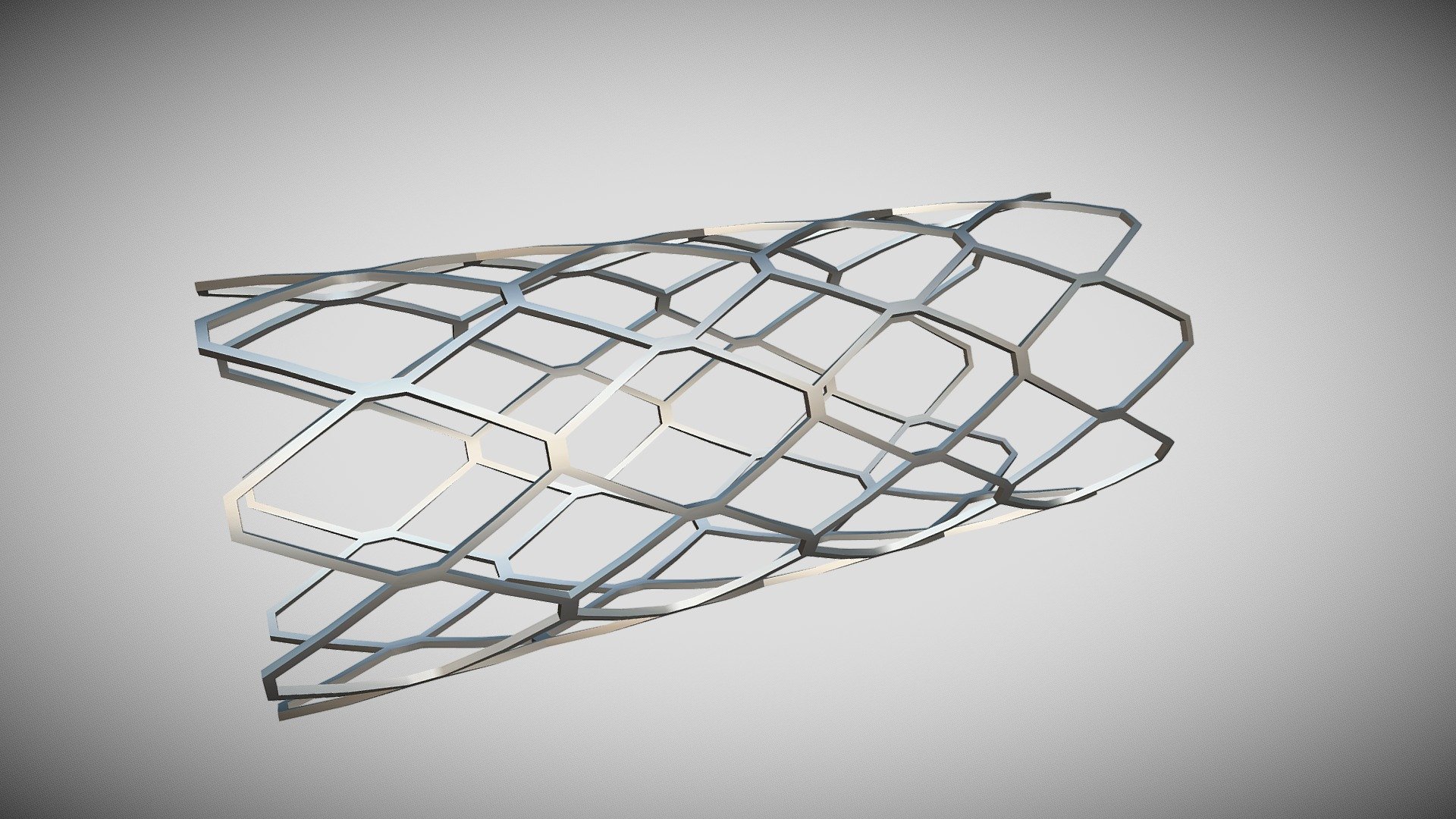 Cardiovascular Diamond Stent - Download Free 3D model by AnsysLearn ...