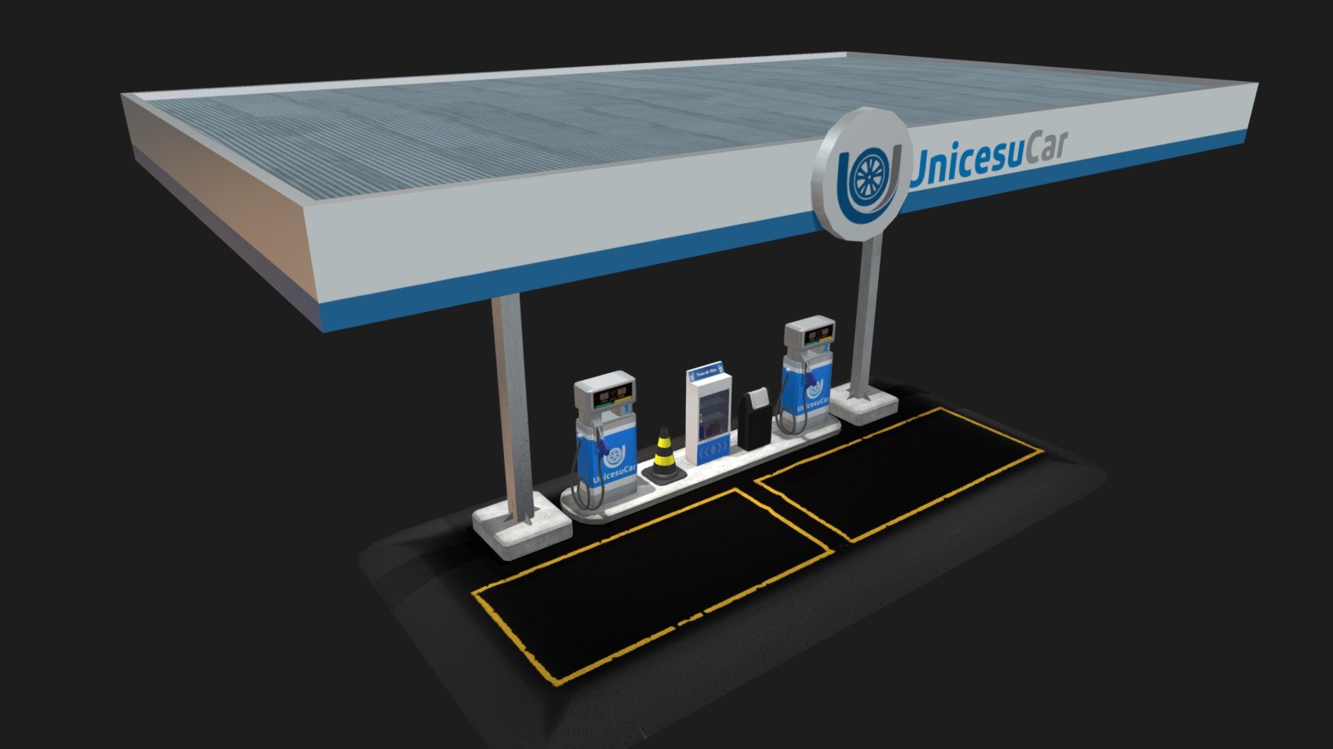 Posto - 3D model by Matheus Guandalini (@devilmente) [bc3cd8e] - Sketchfab