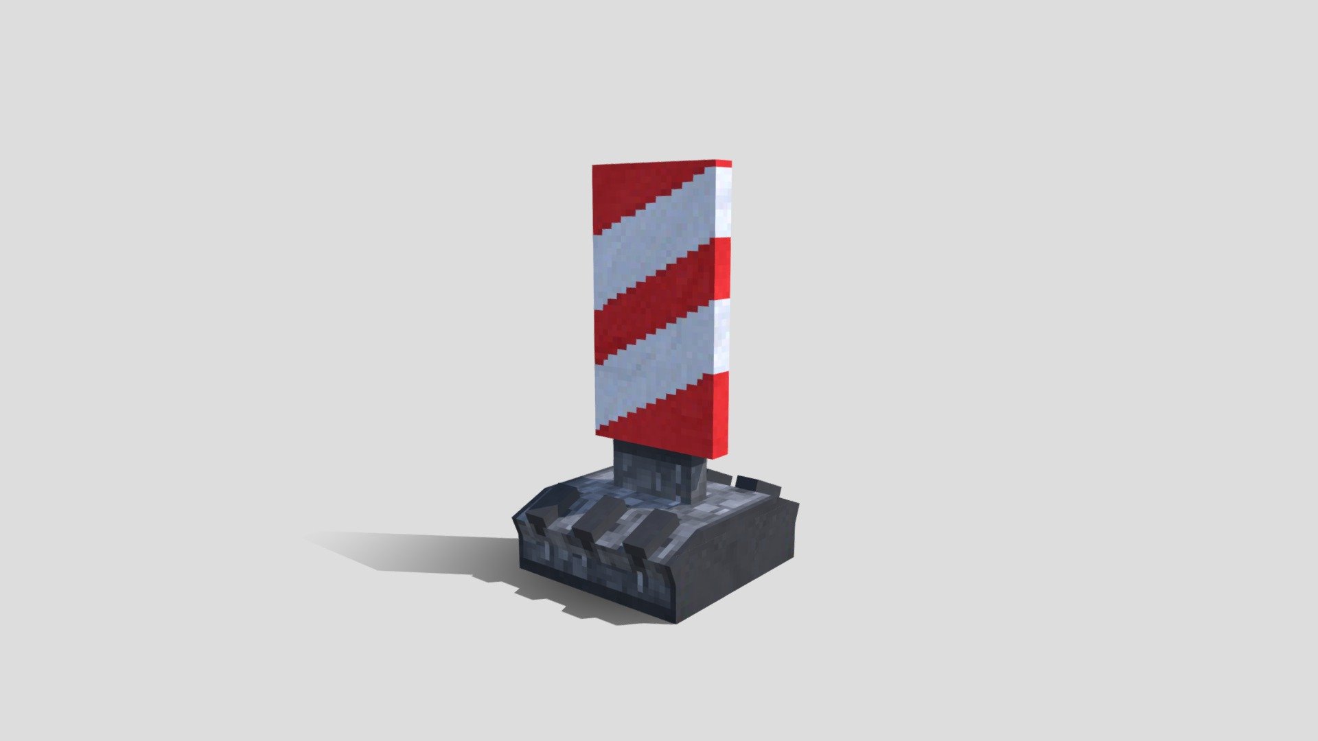 Low-Poly Traffic cone - 3D model by zNANIII [bc3dfba] - Sketchfab