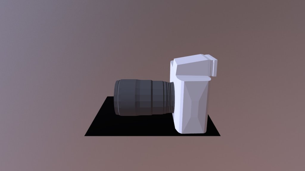 Camera low poly - 3D model by catcobain [bc3ed0a] - Sketchfab
