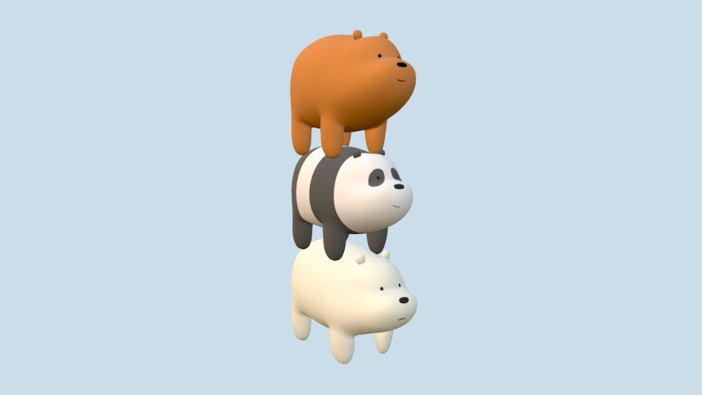 Bear Stack - 3D model by IG-64 [bc3f38a] - Sketchfab