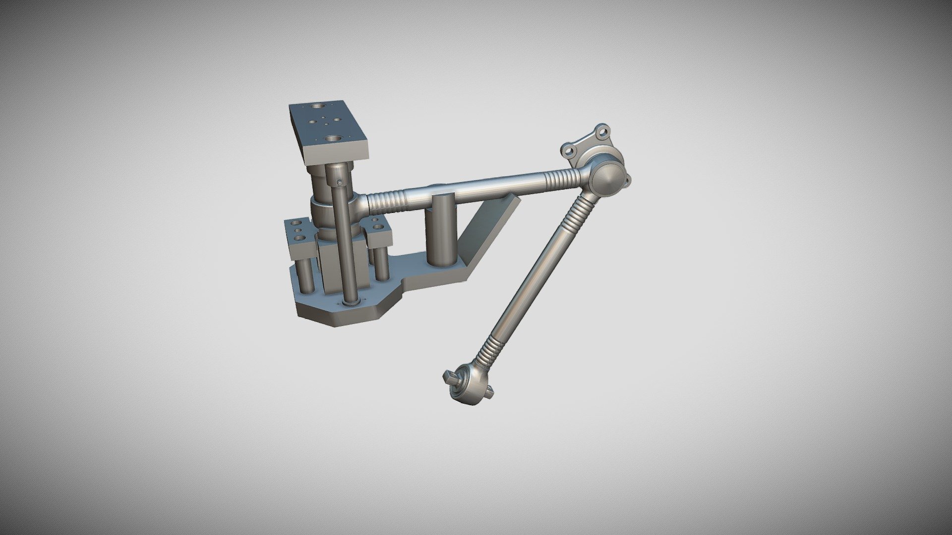 RUBBER BUSH MOUNTING FIXTURE - 3D model by ERMAN HANCI (@designengineer ...