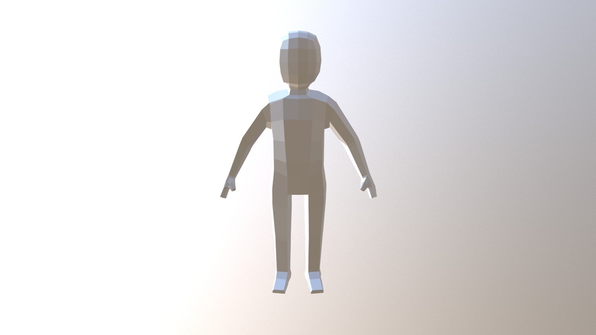 Character Model (No Mirror) - 3D model by cameronhb [bc420fa] - Sketchfab