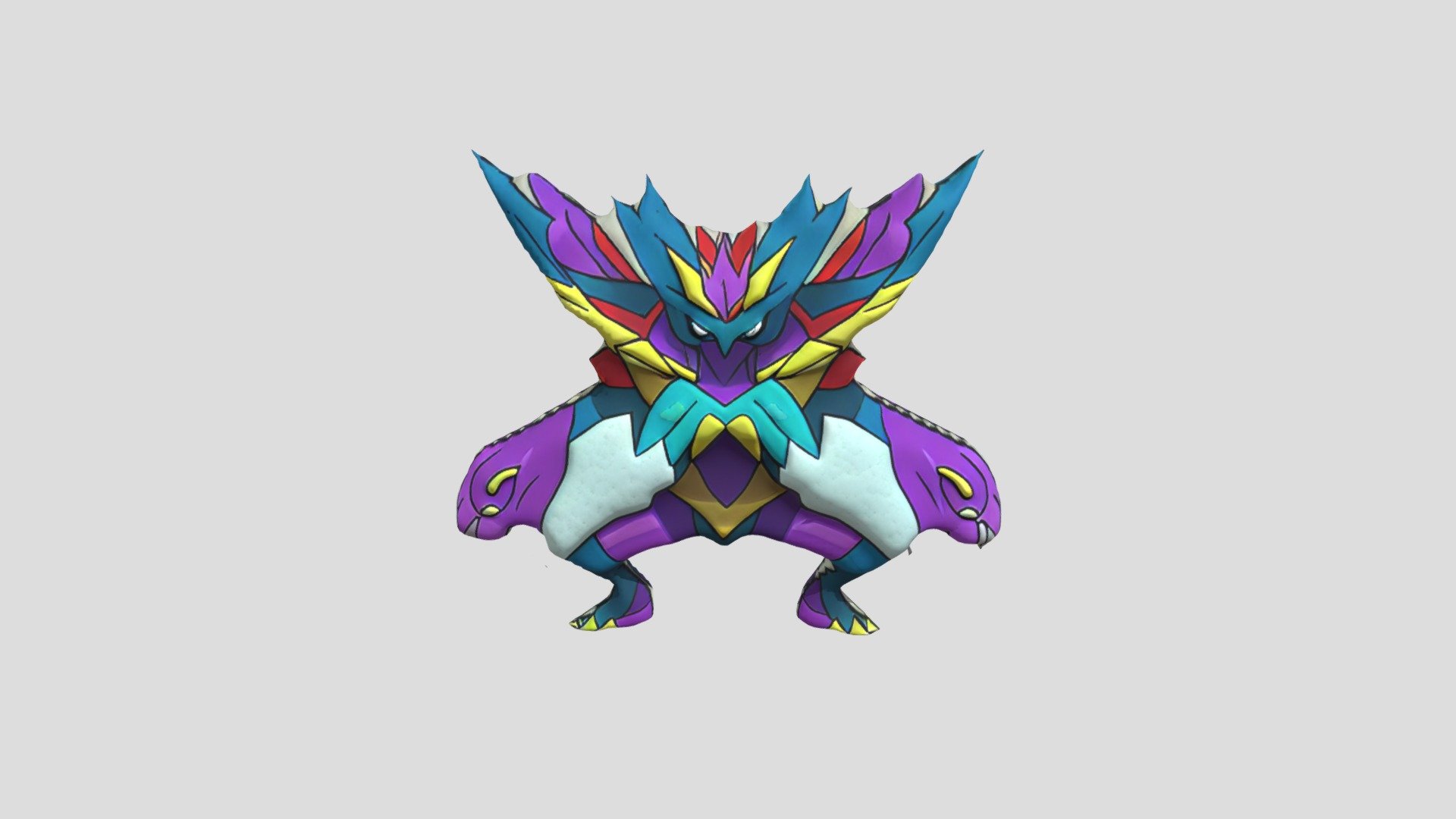 Pokemon Goal 882 - Download Free 3D model by klrxyz [bc4369b] - Sketchfab