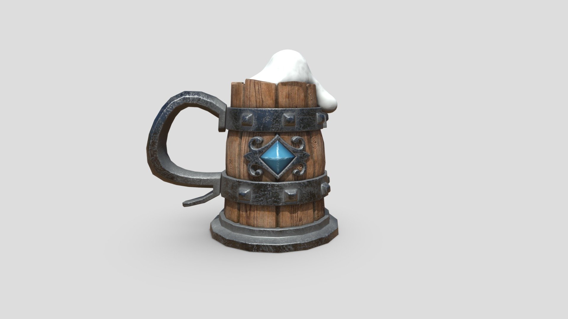 Fantasy Ale Mug - 3D model by zoging [bc439ae] - Sketchfab