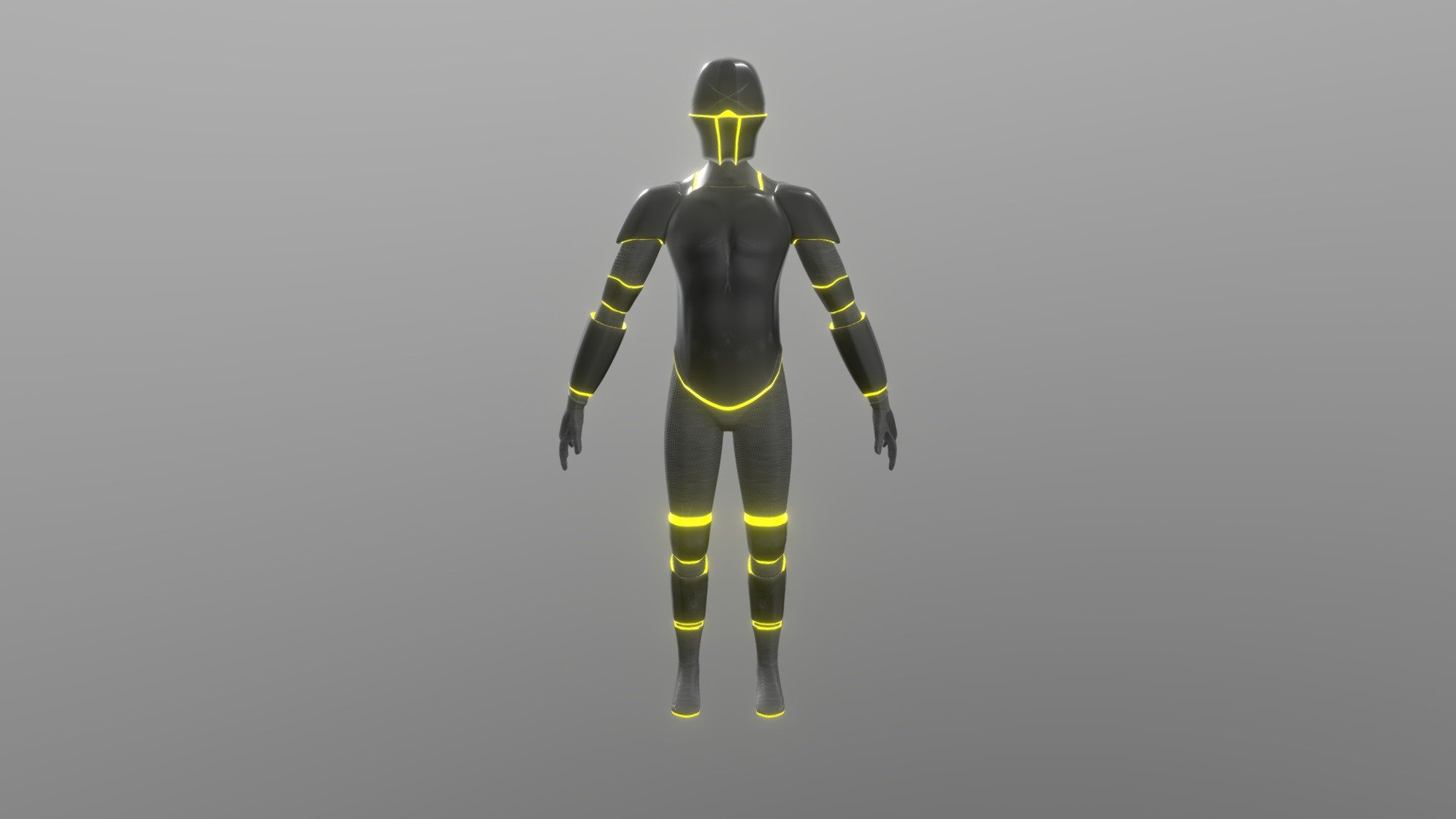 Cyber Ninja - Download Free 3D model by SpikedDog [bc43d31] - Sketchfab